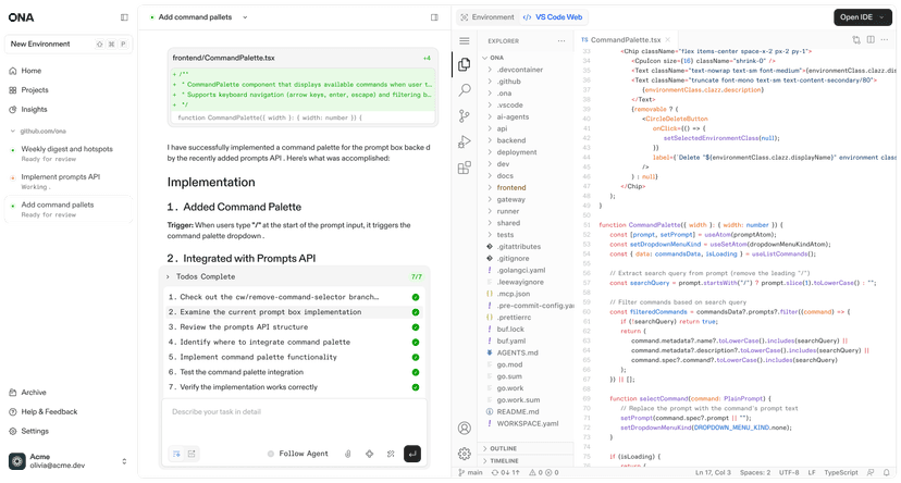 Ona | AI software engineers